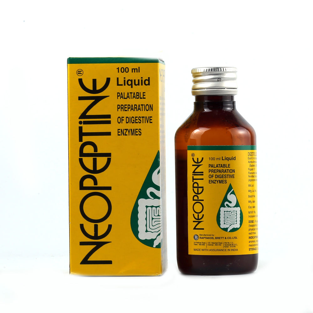 Buy Neopeptine Syrup 100 ml Online at Best Prices | Wellness Forever