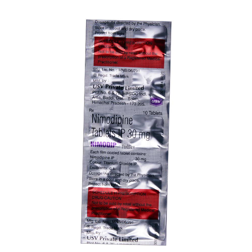 Buy Nimodip 10 Tablets Online at Best Prices | Wellness Forever