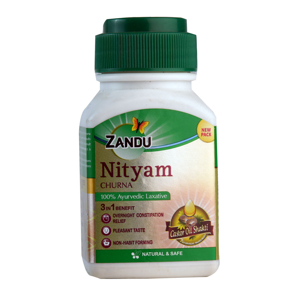 Buy Zandu Nityam Churna 50 g Online at Best Prices | Wellness Forever