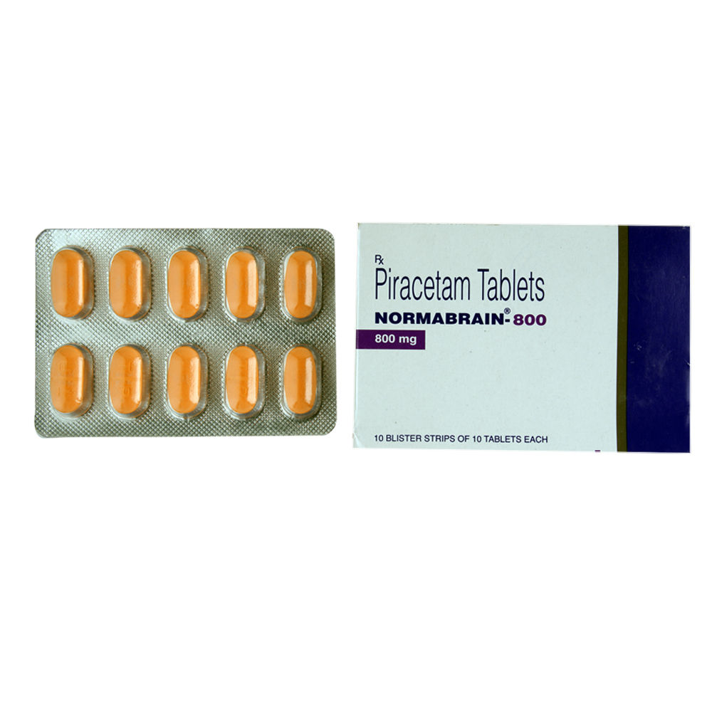 Buy Normabrain 800mg 10 Tablets Online at Best Prices | Wellness Forever