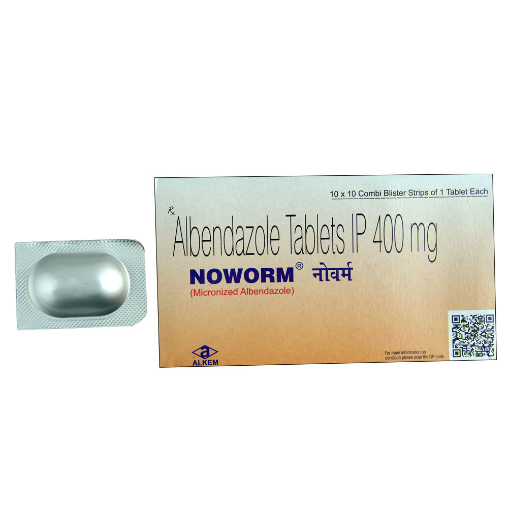 Buy Noworm 400mg 1 Tablet Online at Best Prices | Wellness Forever