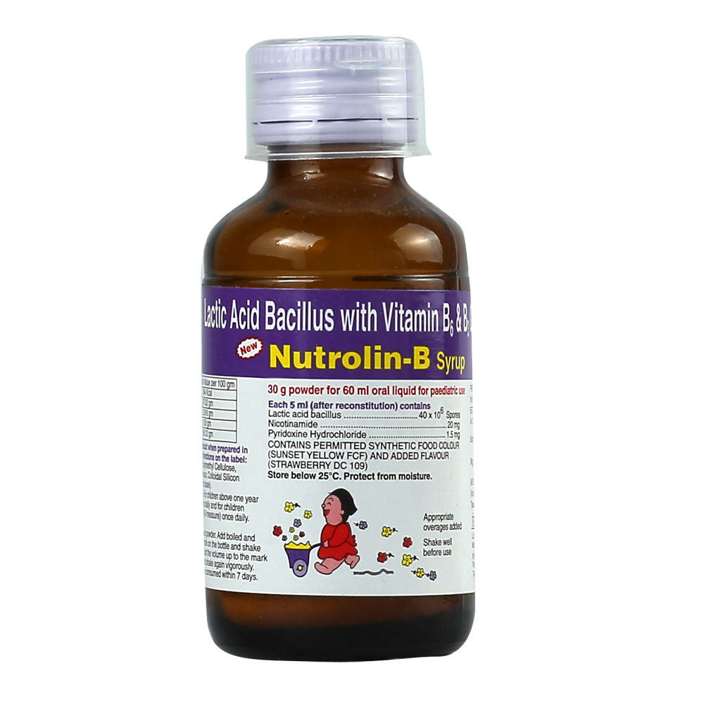 Buy Nutrolin-B Syrup 60 ml Online at Best Prices | Wellness Forever