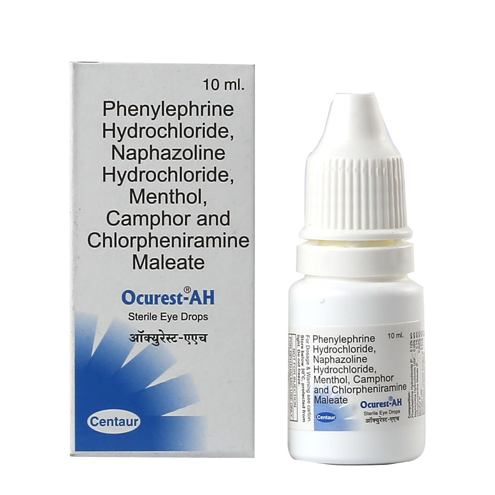 Buy Ocurest-AH Eye Drops 10 ml Online at Best Prices | Wellness Forever