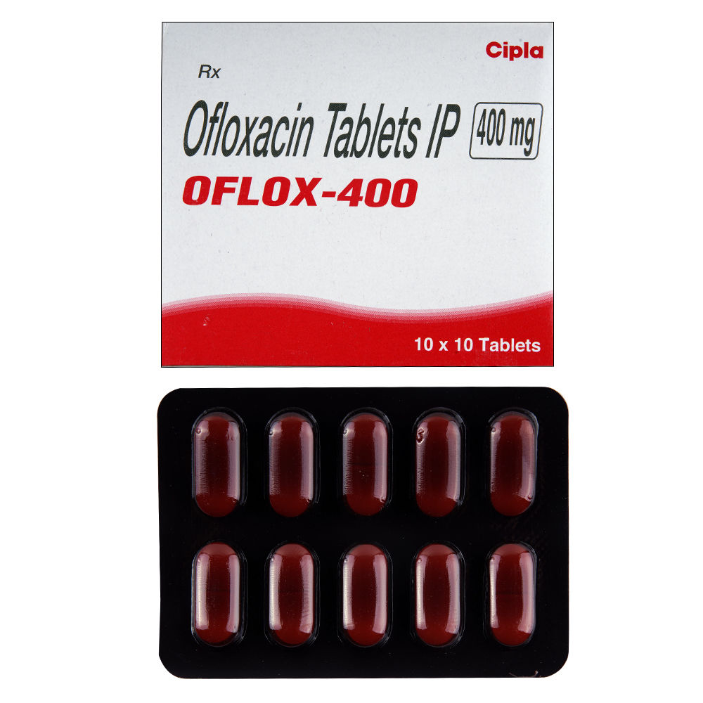 Buy Oflox 400mg 10 Tablets Online at Best Prices | Wellness Forever