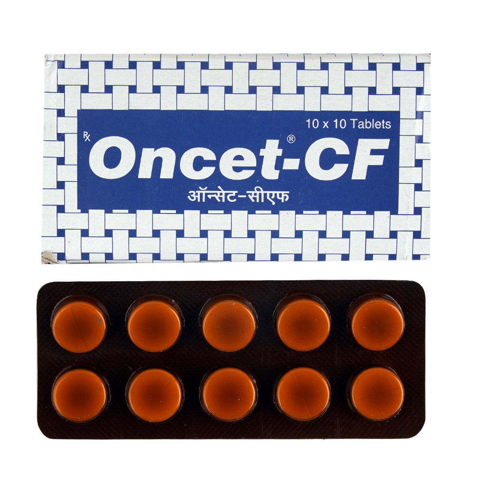Buy Oncet-CF 10 Tablets Online at Best Prices | Wellness Forever