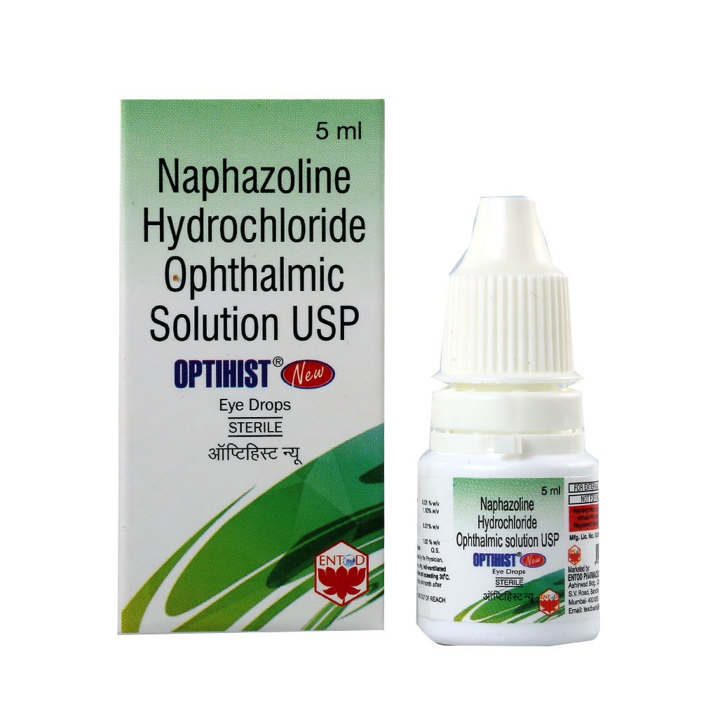 Buy Optihist Eye Drops 5 ml Online at Best Prices | Wellness Forever