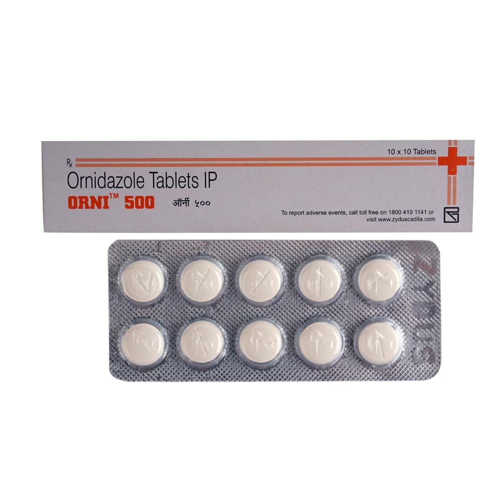 Buy Orni 500mg 10 Tablets Online at Best Prices | Wellness Forever