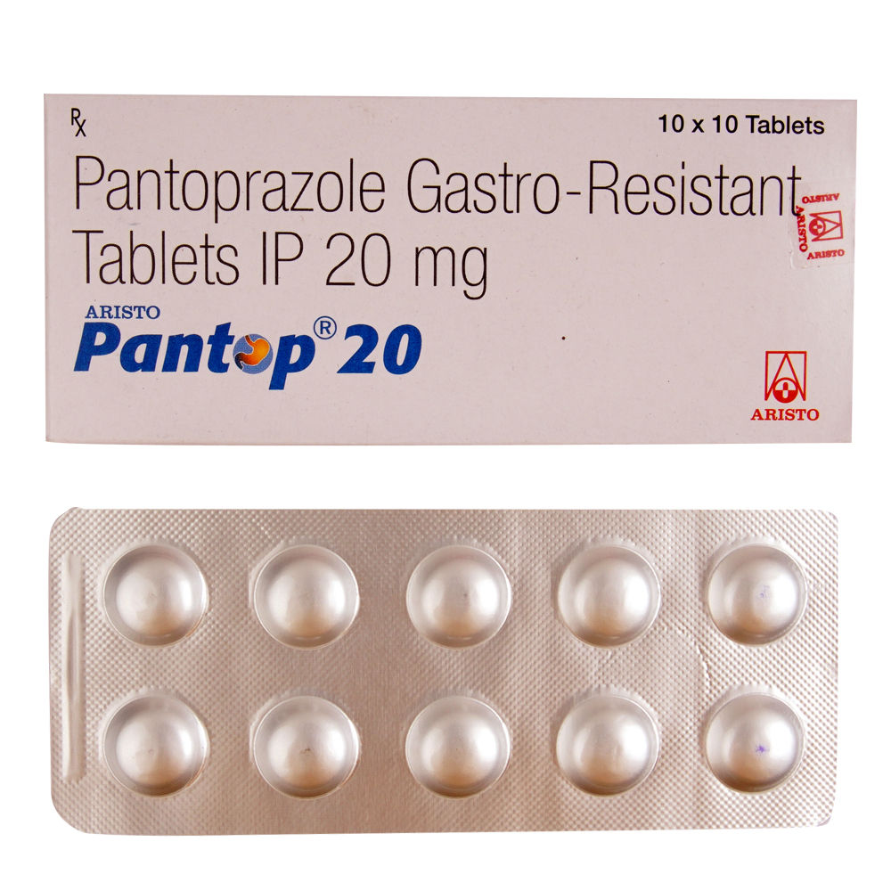 Buy Pantop 20mg 10 Tablets Online at Best Prices | Wellness Forever