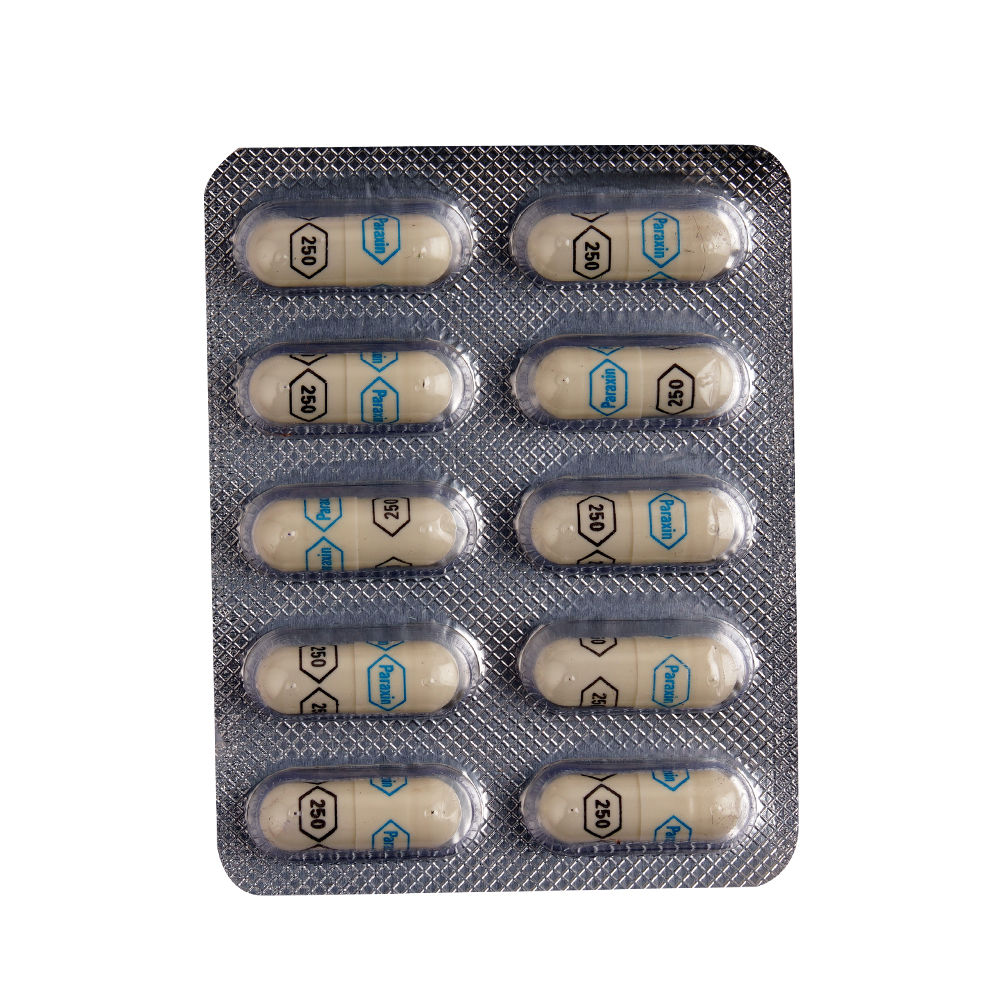 Buy Paraxin 250mg 10 Capsules Online at Best Prices | Wellness Forever