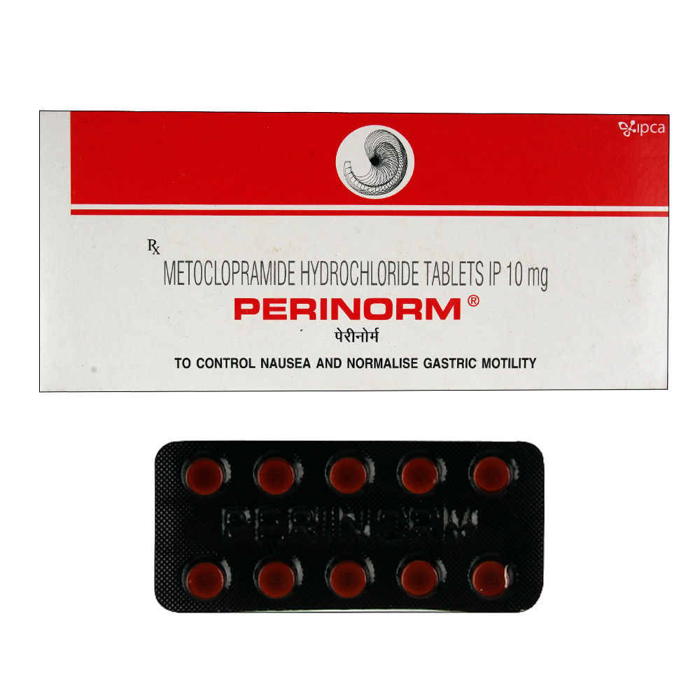 Buy Perinorm 10 Tablets Online at Best Prices | Wellness Forever
