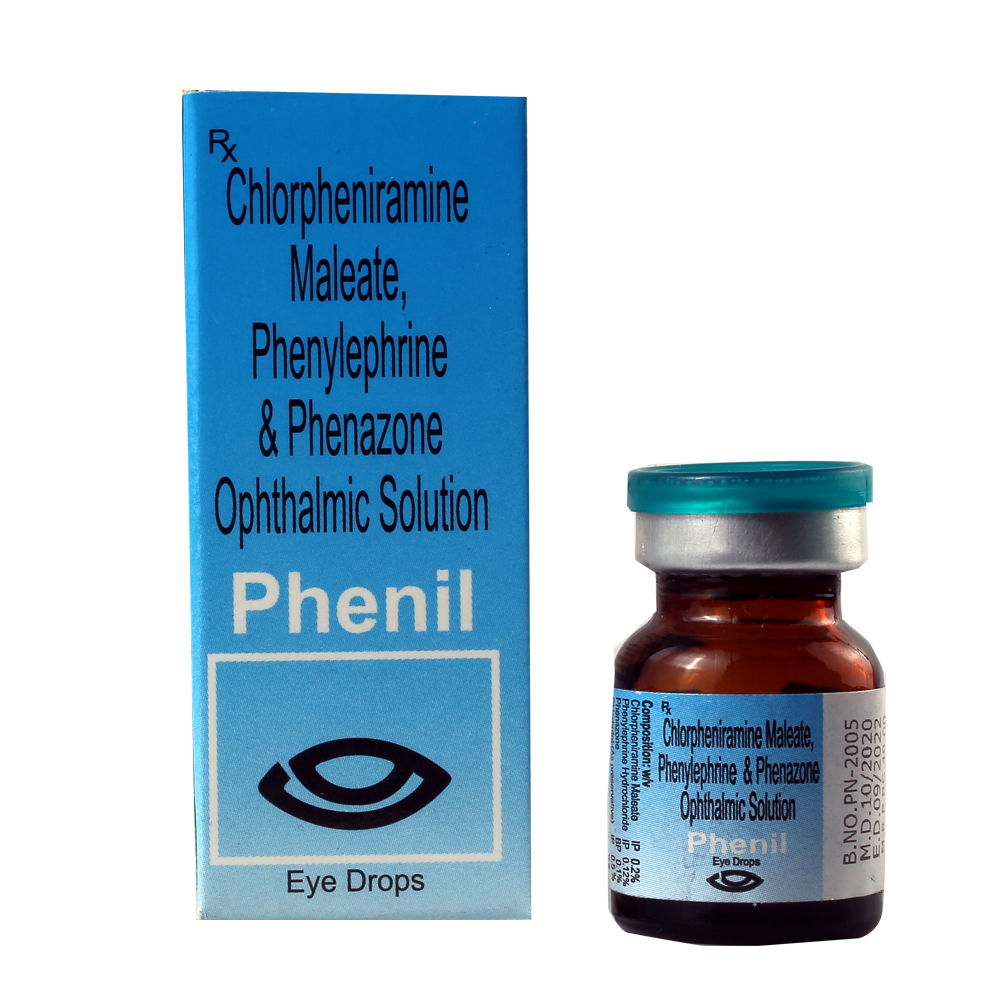 Buy Phenil Eye Drops 5 ml Online at Best Prices | Wellness Forever