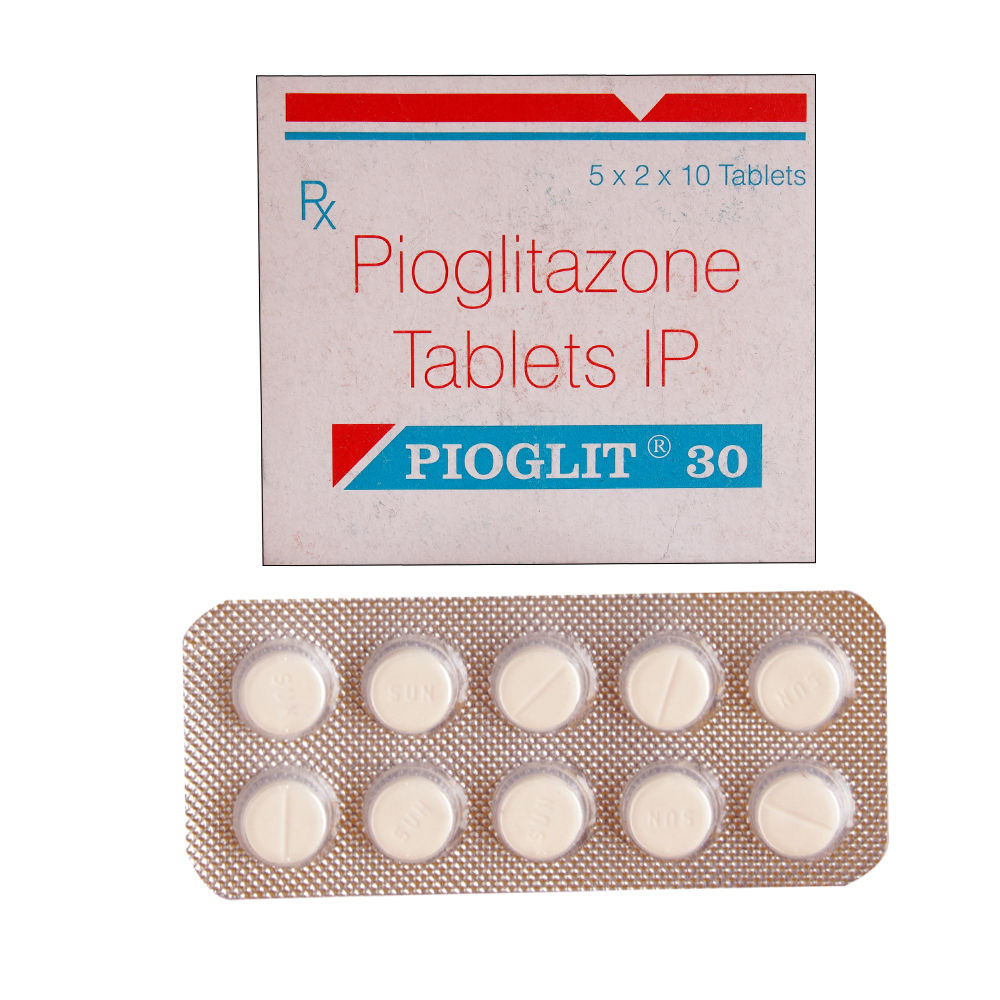 Buy Pioglit 30mg 10 Tablets Online at Best Prices | Wellness Forever