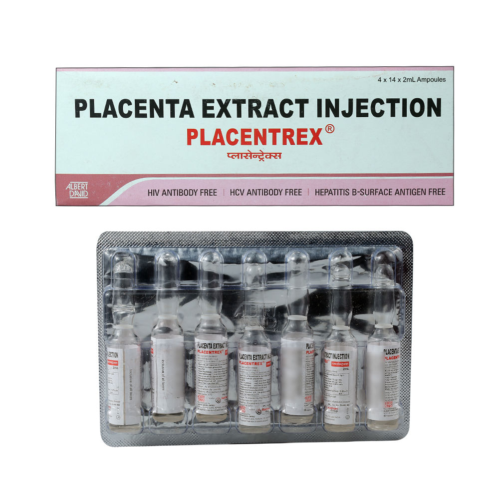 Buy Placentrex Injection 2 ml Ampoule Online at Best Prices | Wellness ...