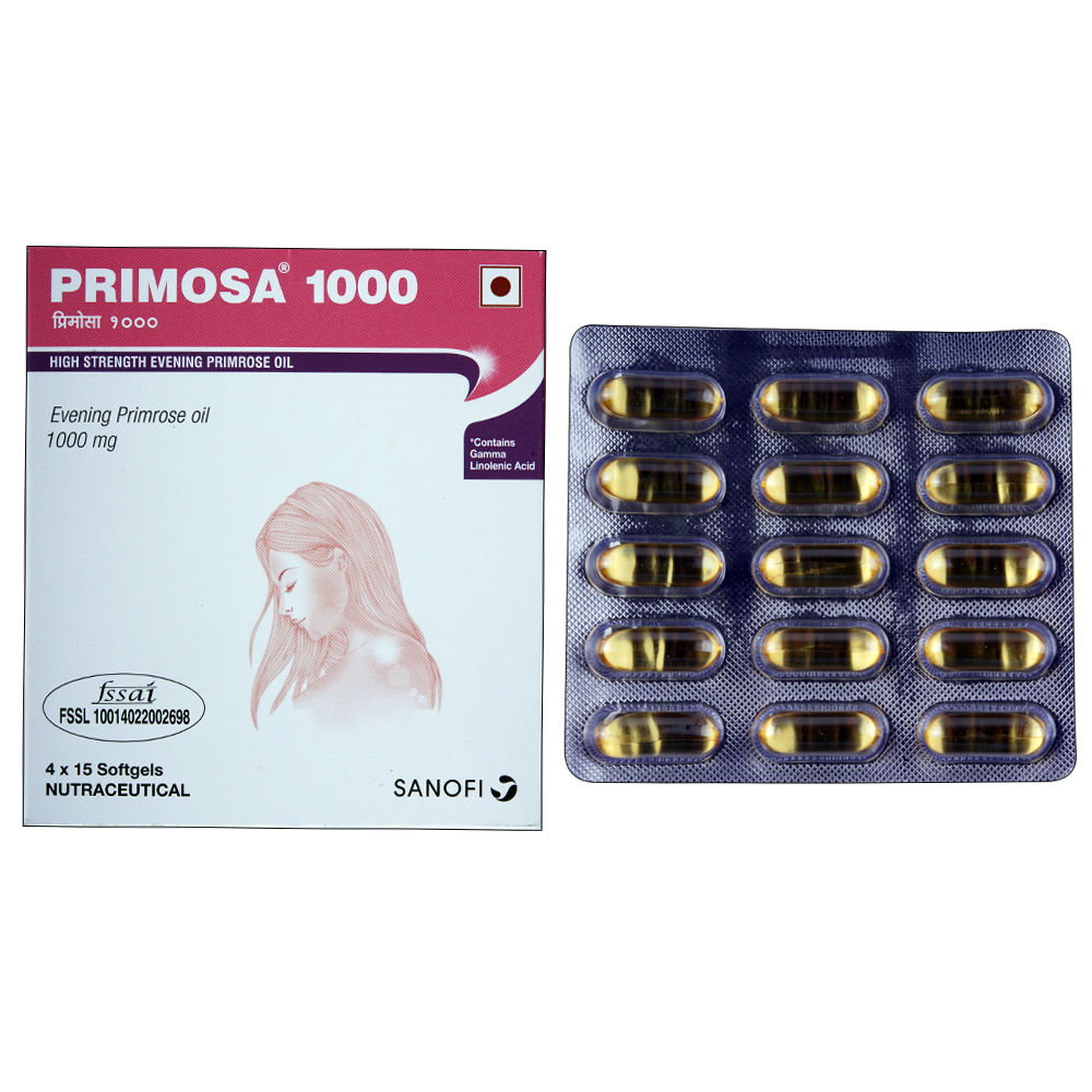 Buy Primosa 1000mg 15 Capsules Online at Best Prices | Wellness Forever