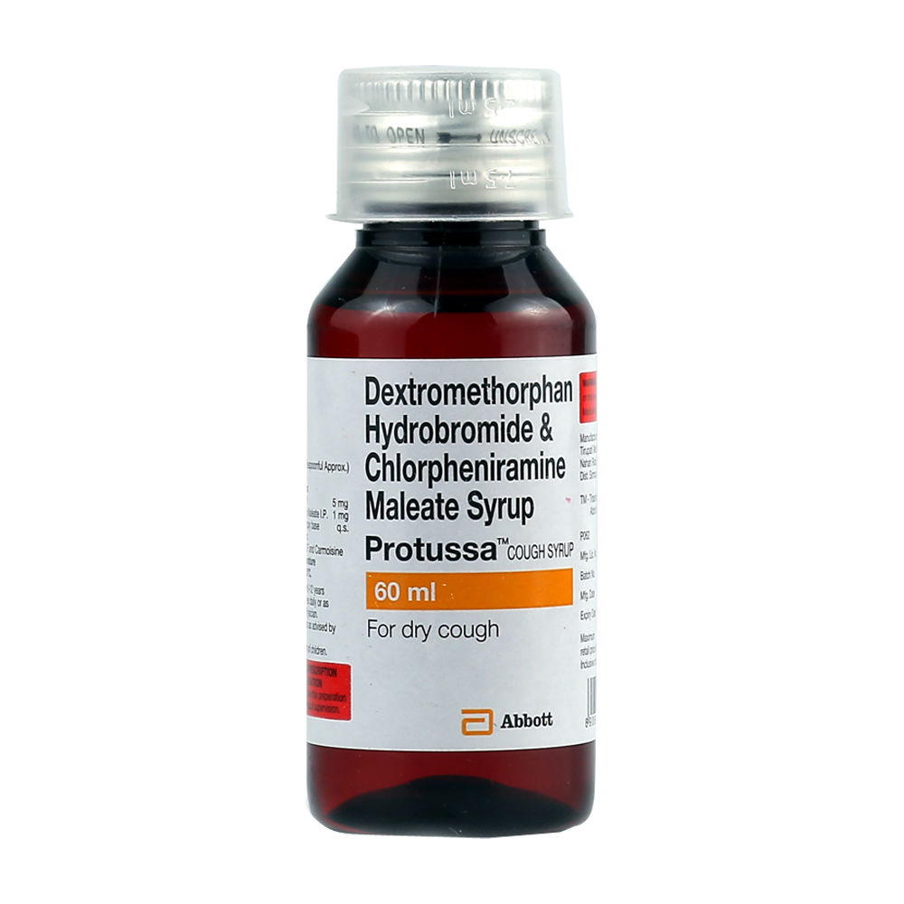 Buy Protussa Cough Syrup 60 ml Online at Best Prices | Wellness Forever