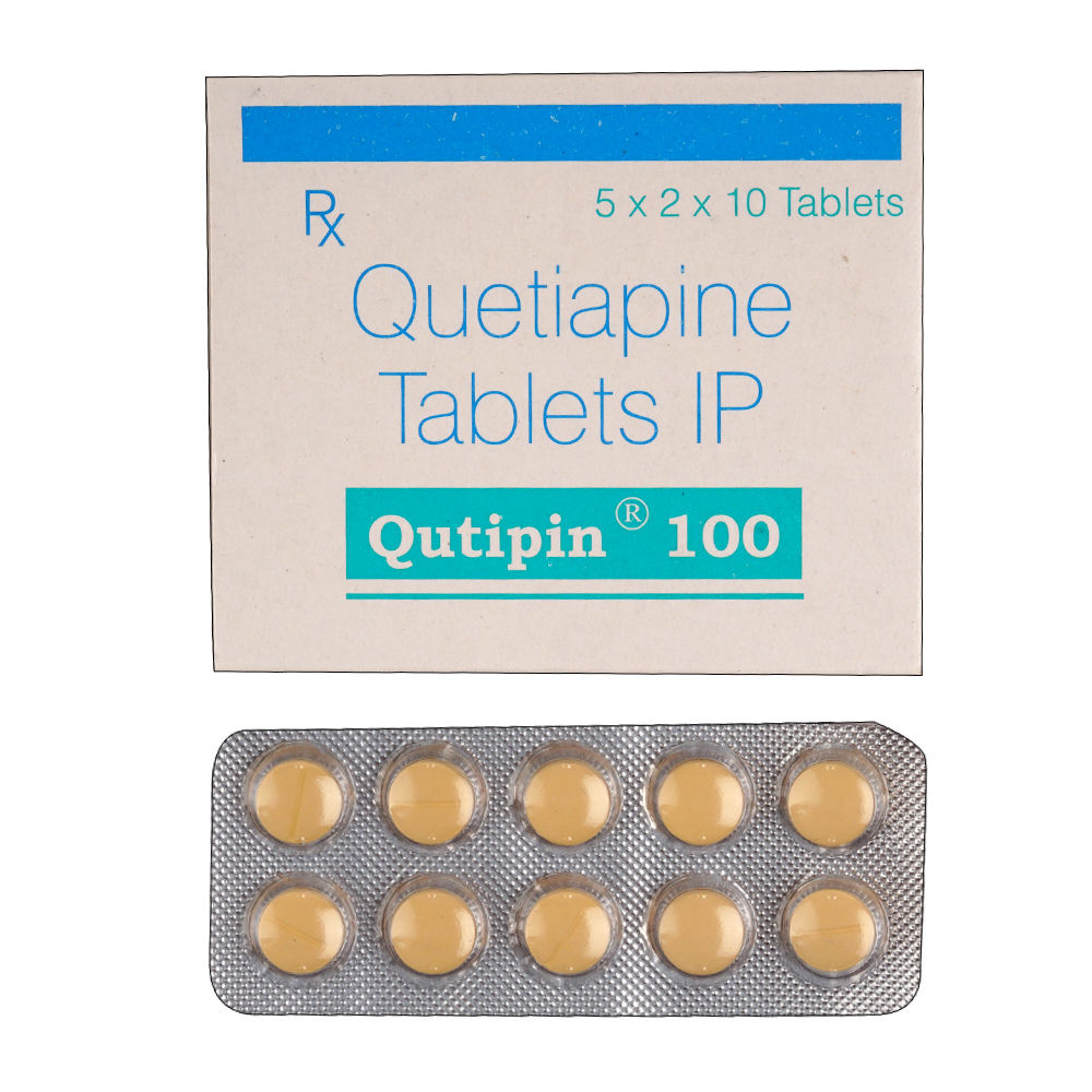 Buy Qutipin 100Mg 10 Tablets Online at Best Prices | Wellness Forever