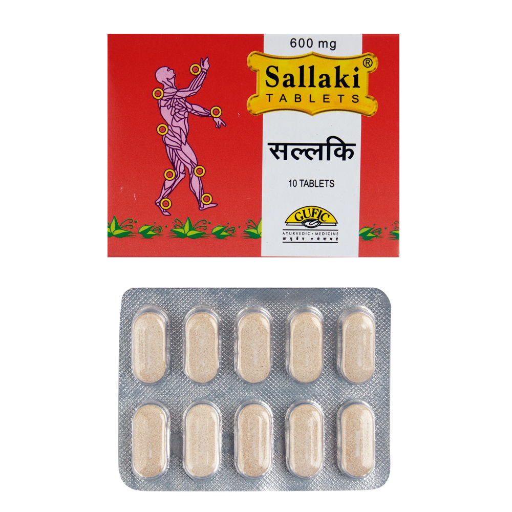 Buy Sallaki 600 10 Tablets Online at Best Prices | Wellness Forever