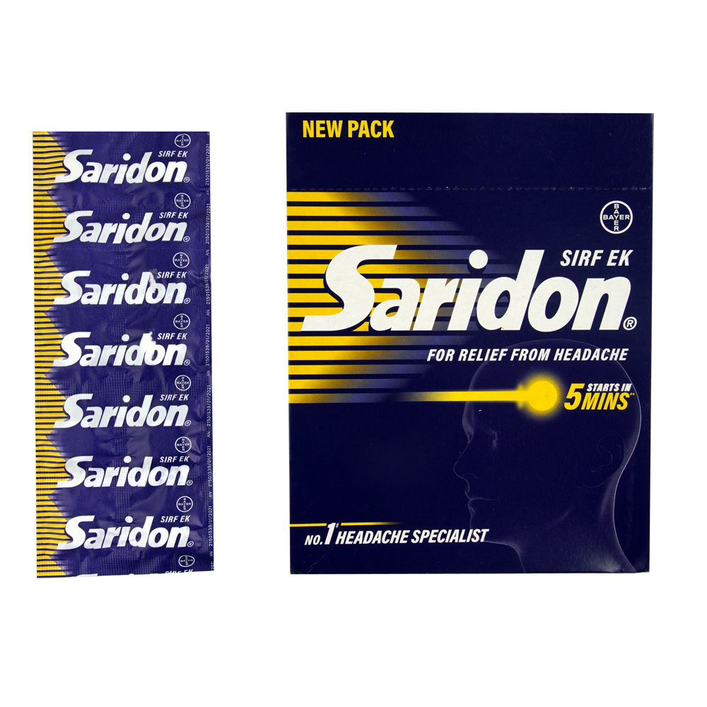 Buy Saridon 10 Tablets Online at Best Prices | Wellness Forever