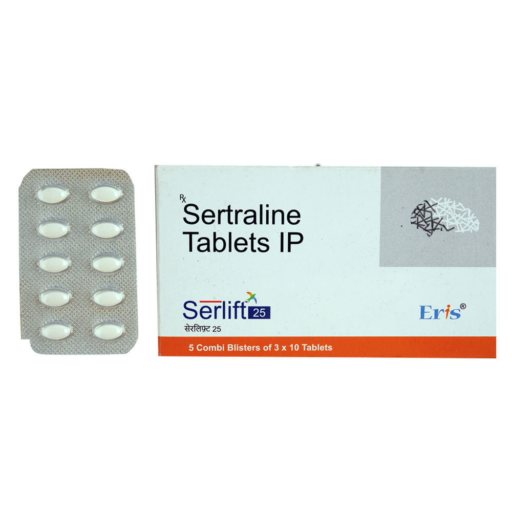 Buy Serlift 25mg 10 Tablets Online at Best Prices | Wellness Forever