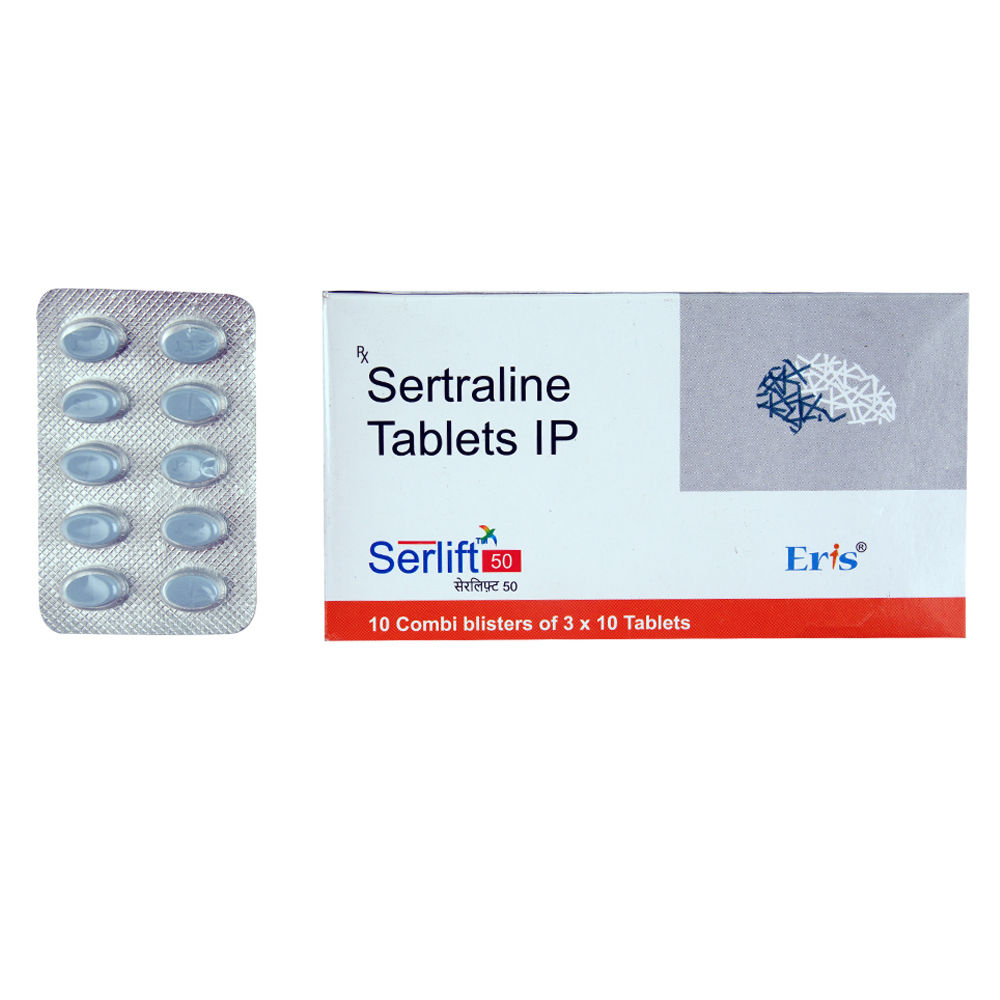 Buy Serlift 50mg 10 Tablets Online at Best Prices | Wellness Forever