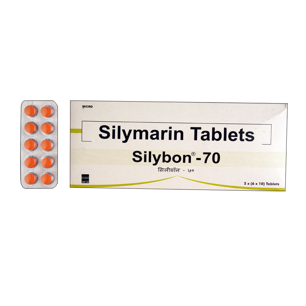 Buy Silybon 70mg 10 Tablets Online at Best Prices | Wellness Forever