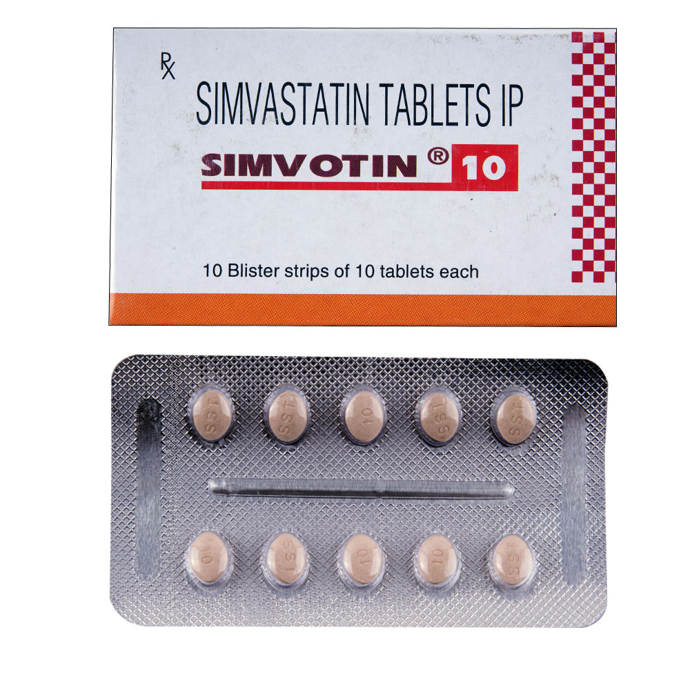Buy Simvotin 10mg 10 Tablets Online at Best Prices | Wellness Forever