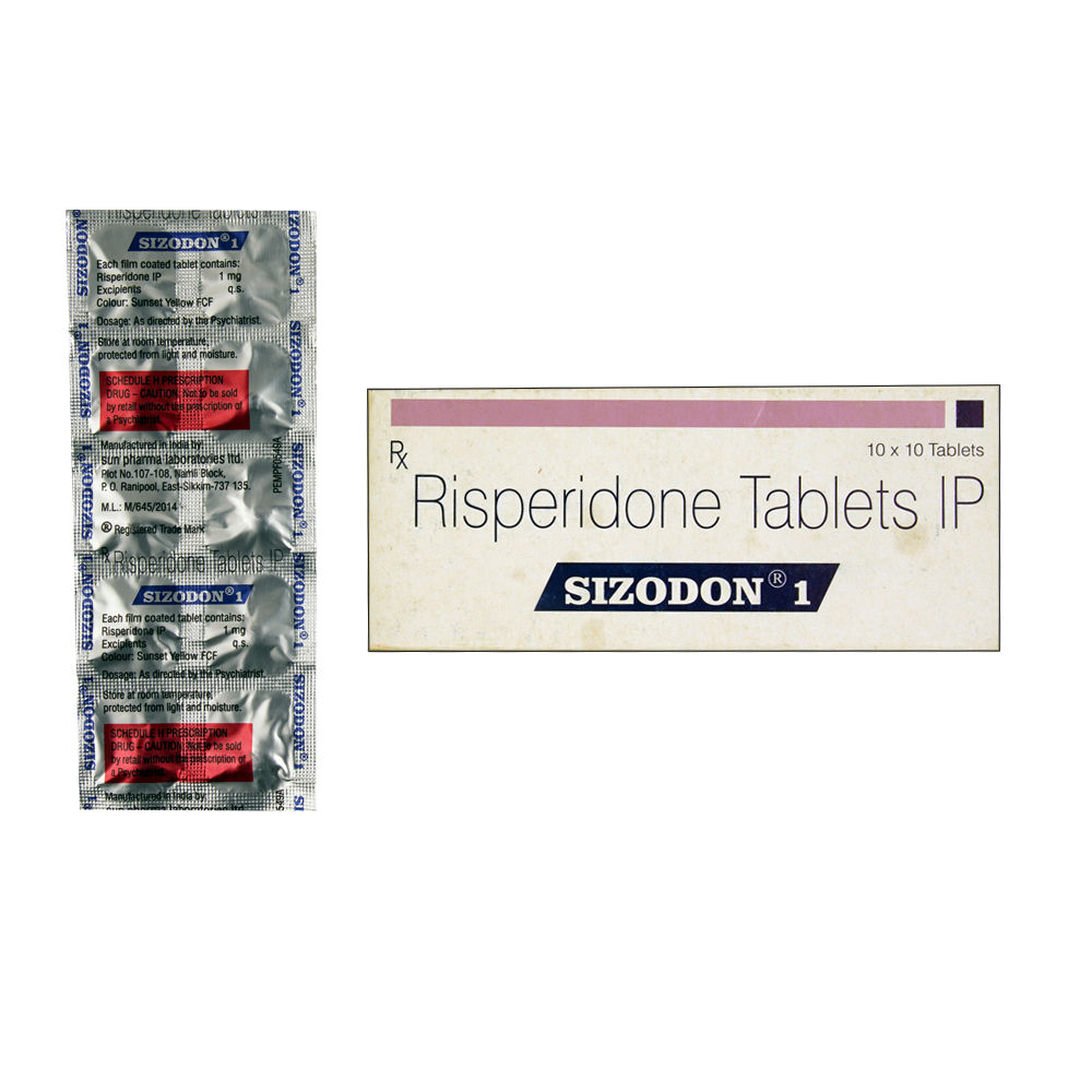 Buy Sizodon 1mg 10 Tablets Online at Best Prices | Wellness Forever