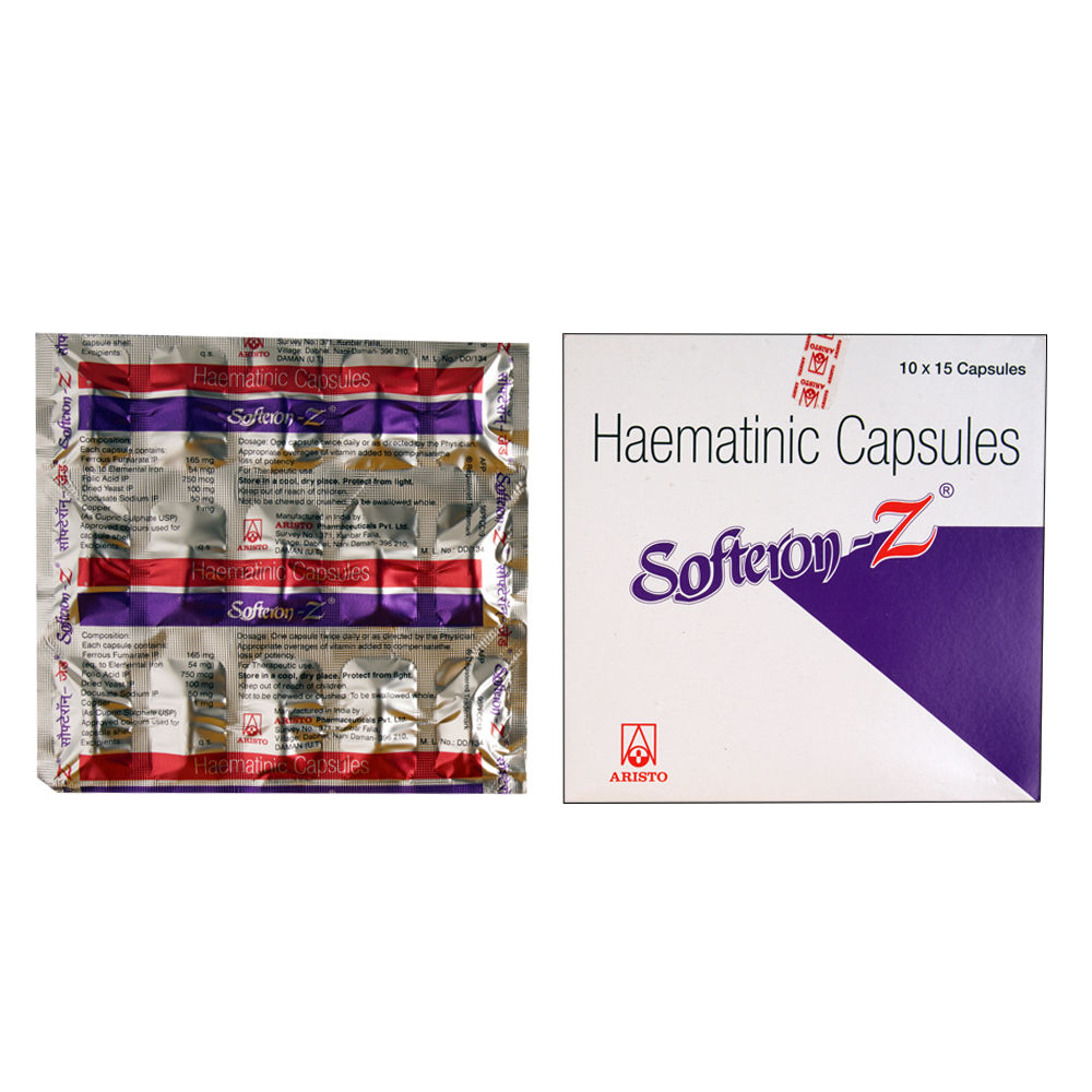 Buy Softeron-Z 15 Capsules Online at Best Prices | Wellness Forever