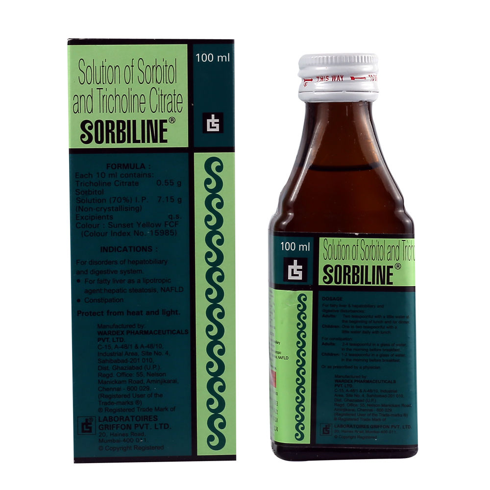 Buy Sorbiline Syrup 100 ml Online at Best Prices | Wellness Forever
