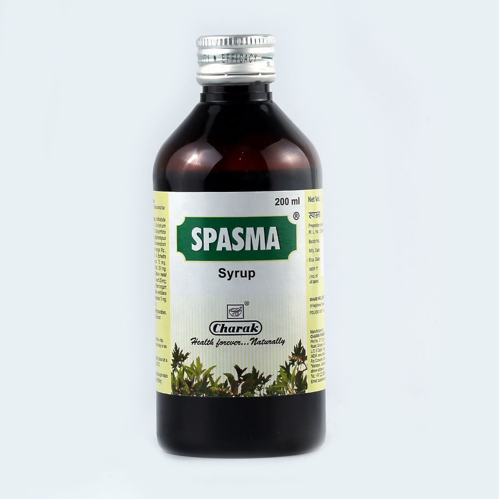 Buy Spasma Syrup 200 ml Online at Best Prices | Wellness Forever