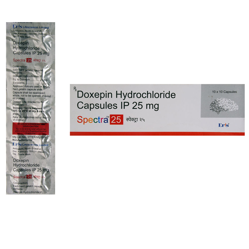 Buy Spectra 25mg 10 Capsules Online at Best Prices | Wellness Forever