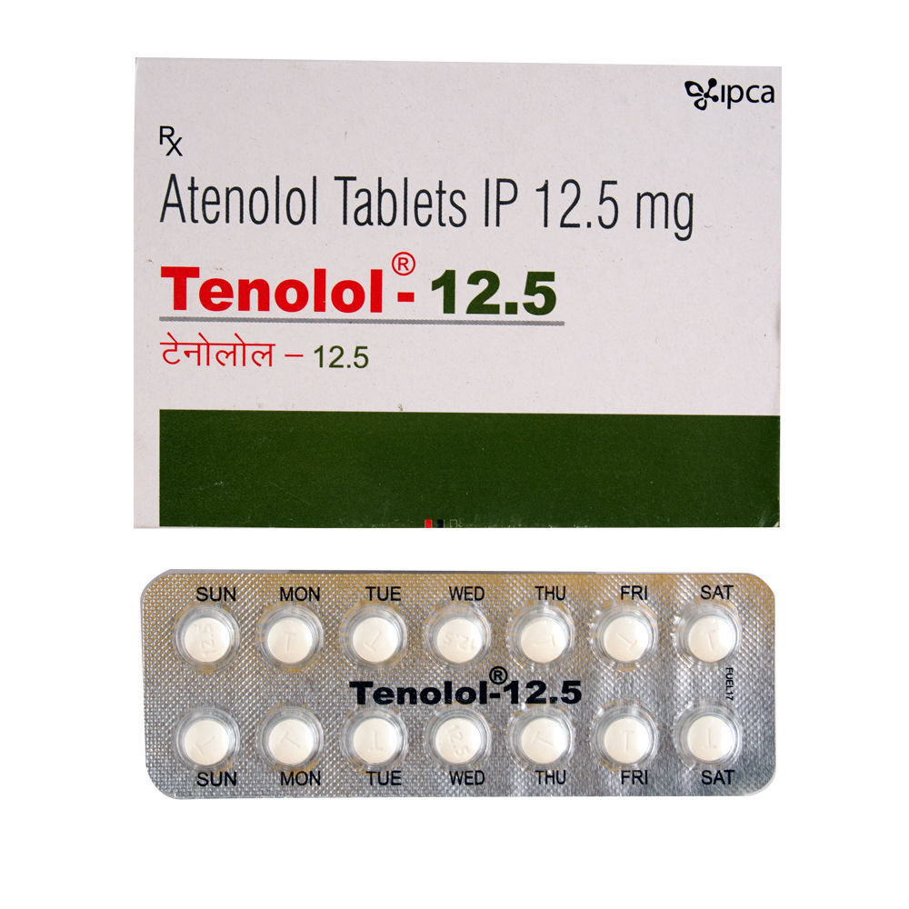 Buy Tenolol 12.5mg 14 Tablets Online at Best Prices | Wellness Forever