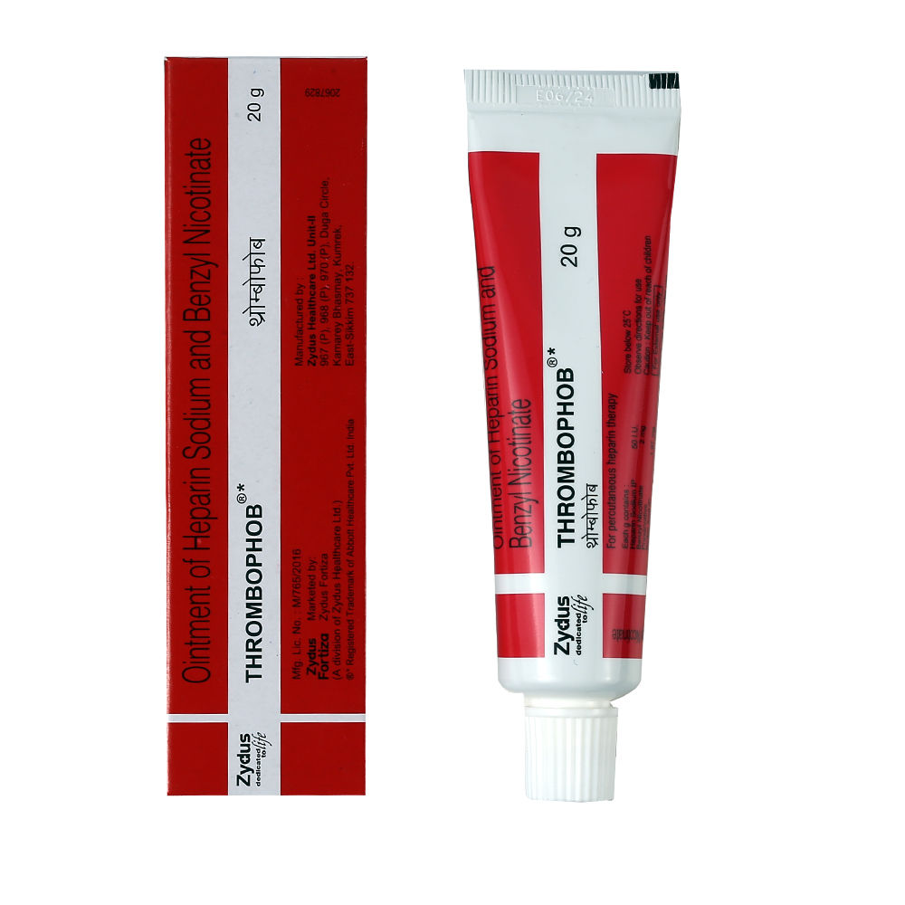 Buy Thrombophob Ointment 20g Online at Best Prices | Wellness Forever