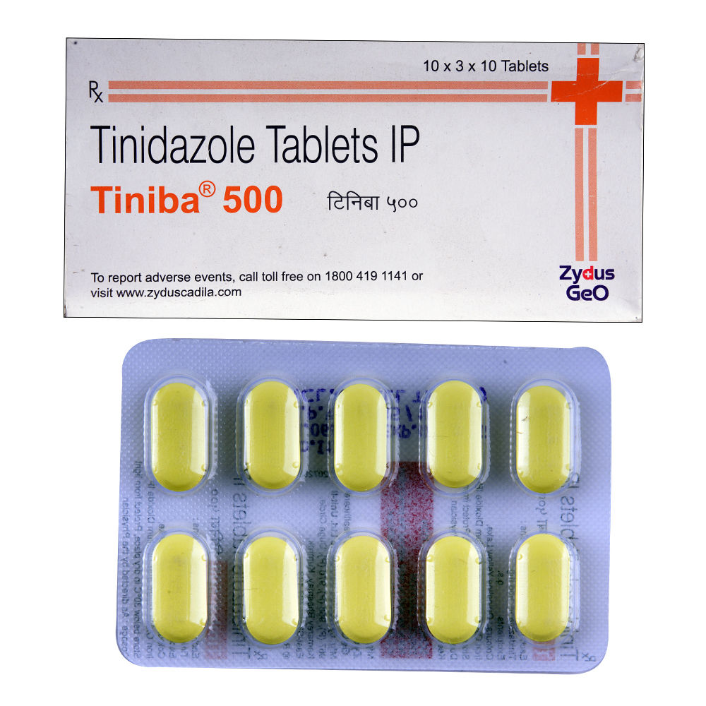 Buy Tiniba 500mg 10 Tablets Online at Best Prices | Wellness Forever