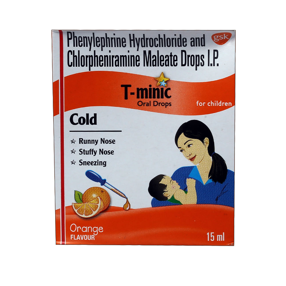 Buy T-Minic-Cold Oral Drops 15 ml Online at Best Prices | Wellness Forever