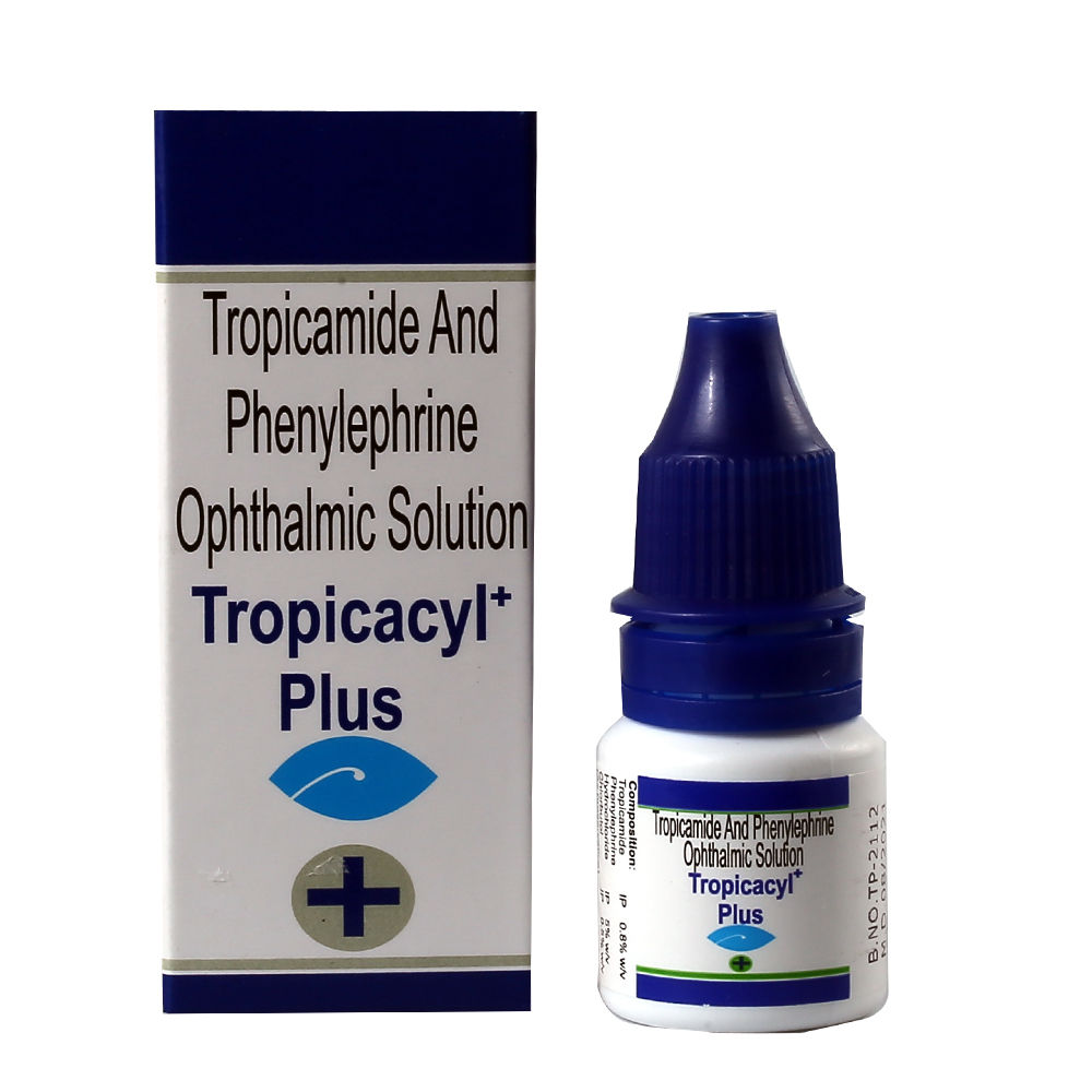 Buy Tropicacyl-Plus Eye Drops 5 ml Online at Best Prices | Wellness Forever