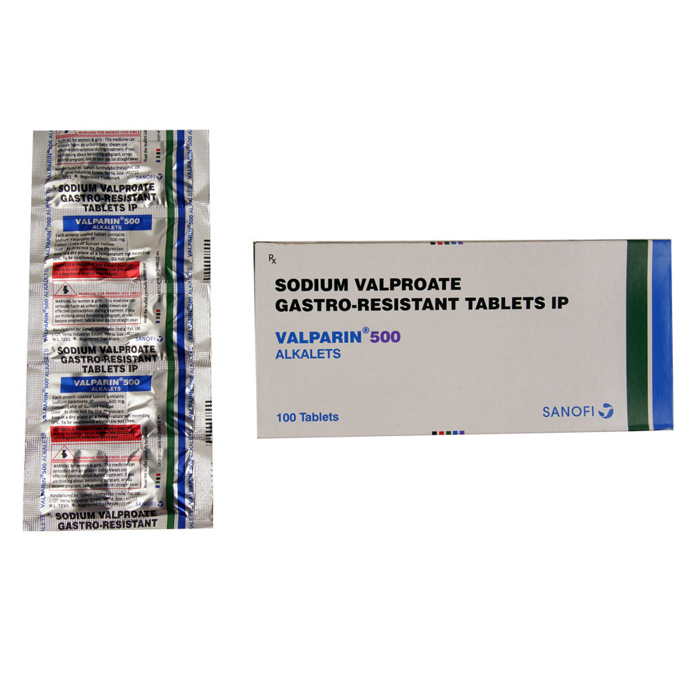 Buy Valparin 500mg 10 Tablets Online at Best Prices | Wellness Forever