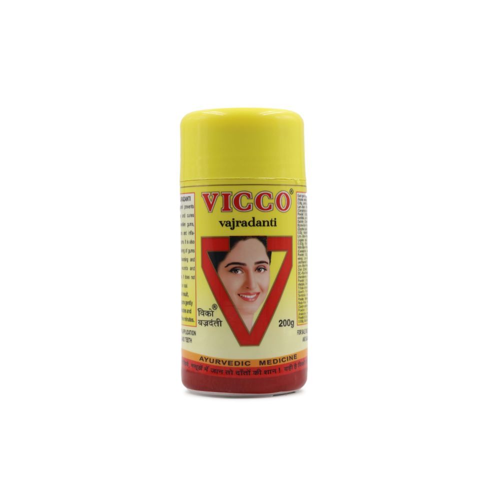 Buy Vicco Vajradanti Tooth Powder 200g Online at Best Prices | Wellness ...