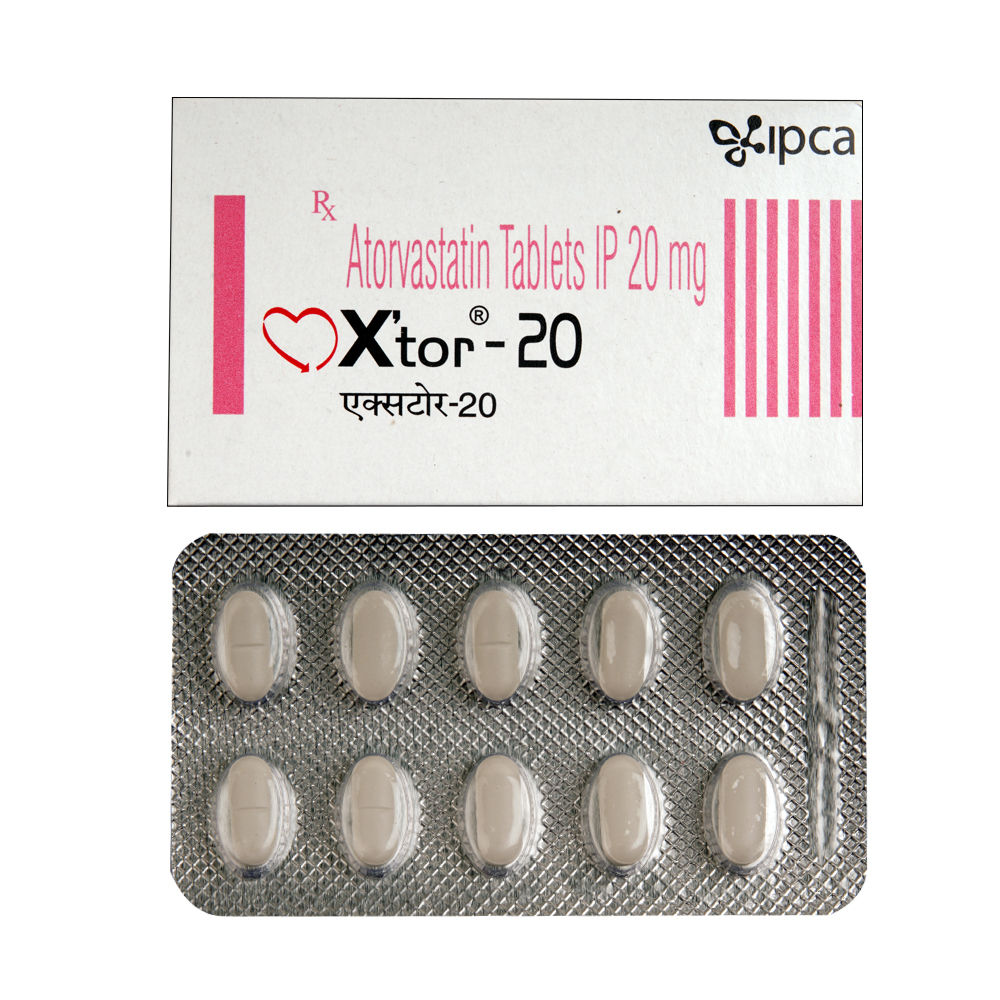 Buy Xtor 20mg 10 Tablets Online at Best Prices | Wellness Forever