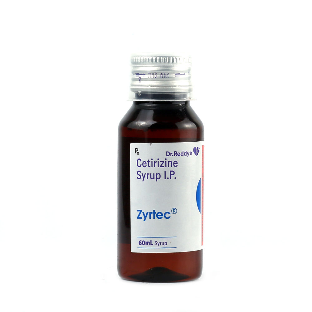 Buy Zyrtec Syrup 60 ml Online at Best Prices | Wellness Forever