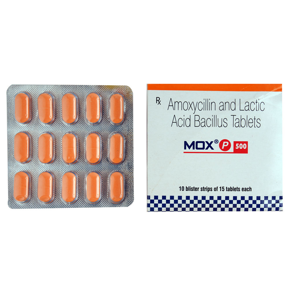 Buy Mox-P 500mg 15 Tablets Online at Best Prices | Wellness Forever
