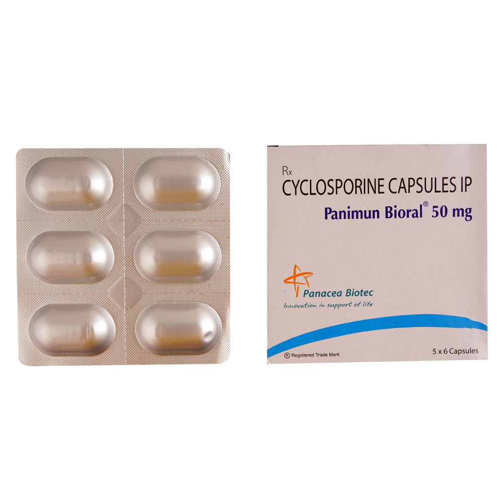 Buy Panimun Bioral 50mg 6 Capsules Online at Best Prices | Wellness Forever