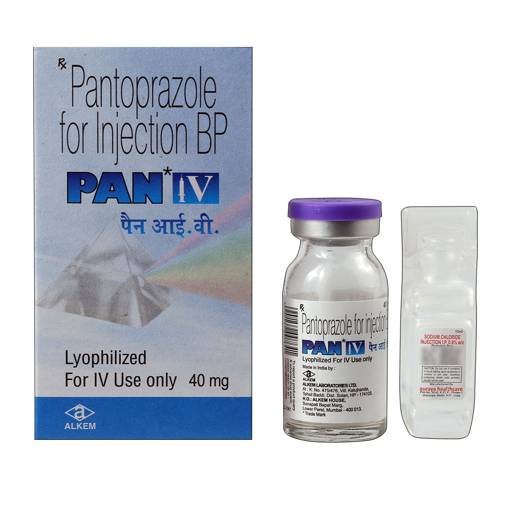 Buy Pan 40mg Injection For Infusion Online at Best Prices | Wellness ...