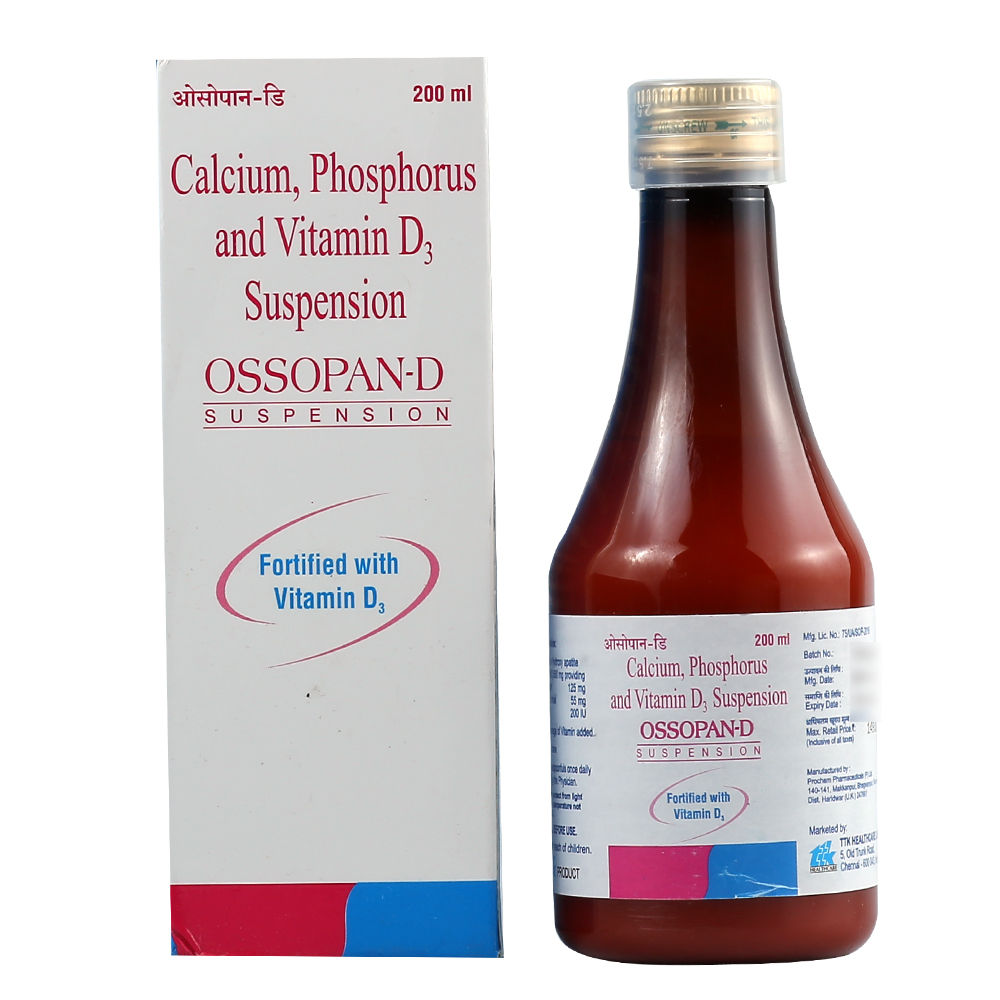 Buy Ossopan-D Syrup 200 ml Online at Best Prices | Wellness Forever