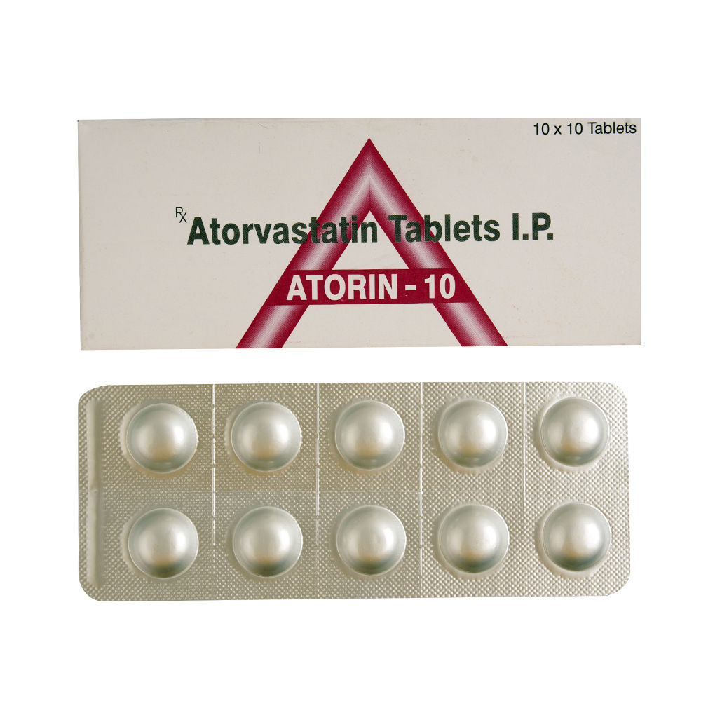 Buy Atorin 10mg 10 Tablets Online at Best Prices | Wellness Forever