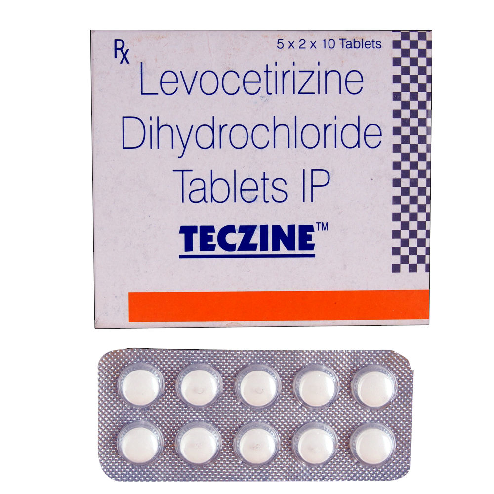 Buy Teczine 5mg 10 Tablets Online at Best Prices | Wellness Forever