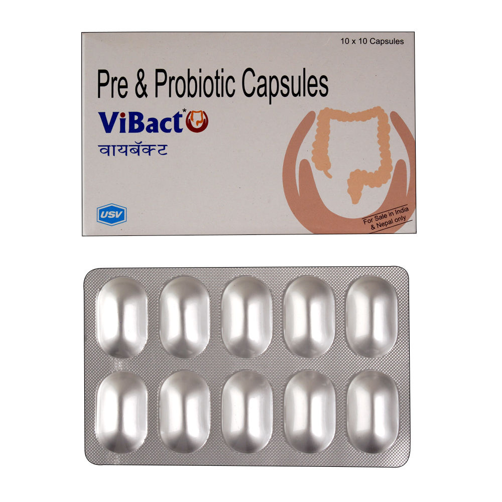 Buy Vibact 10 Capsules Online at Best Prices | Wellness Forever