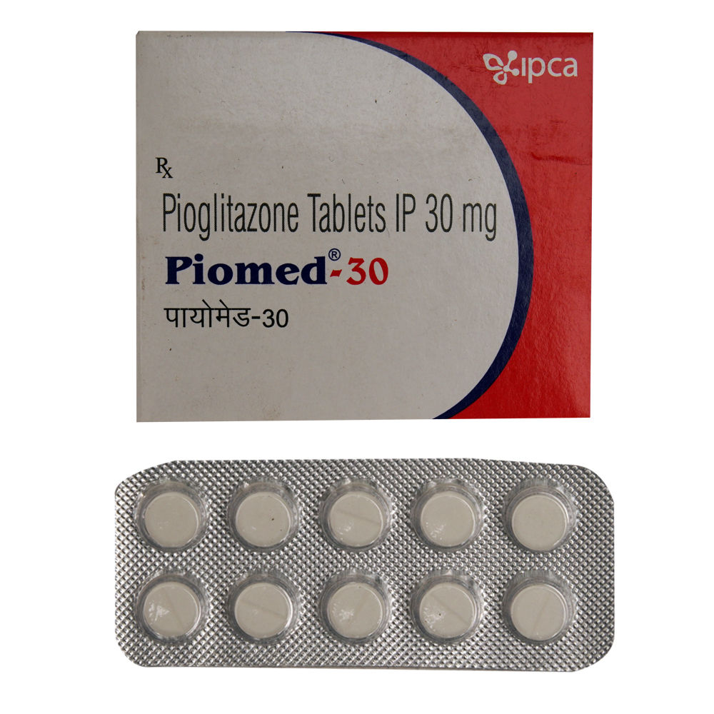 Buy Piomed 30mg 10 Tablets Online at Best Prices | Wellness Forever