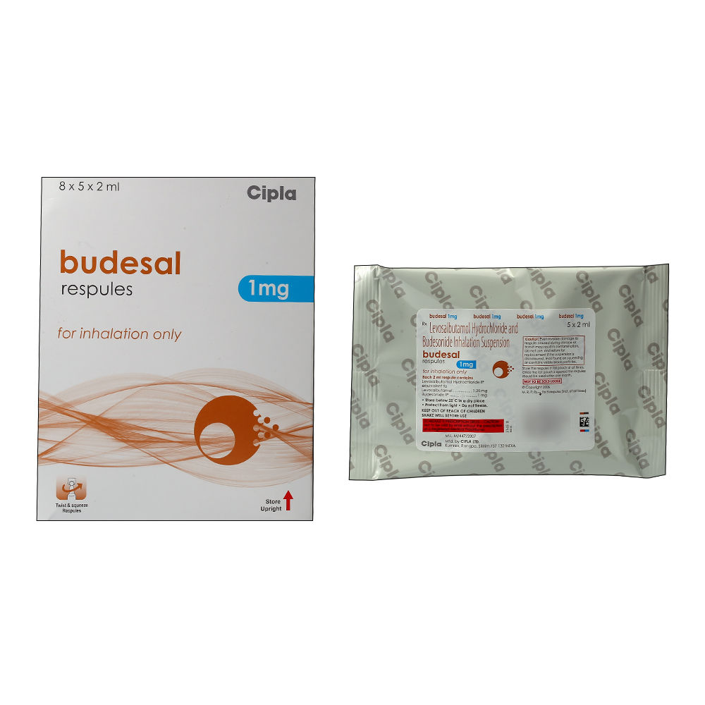 Buy Budesal 1mg Respules 2 ml Online at Best Prices | Wellness Forever