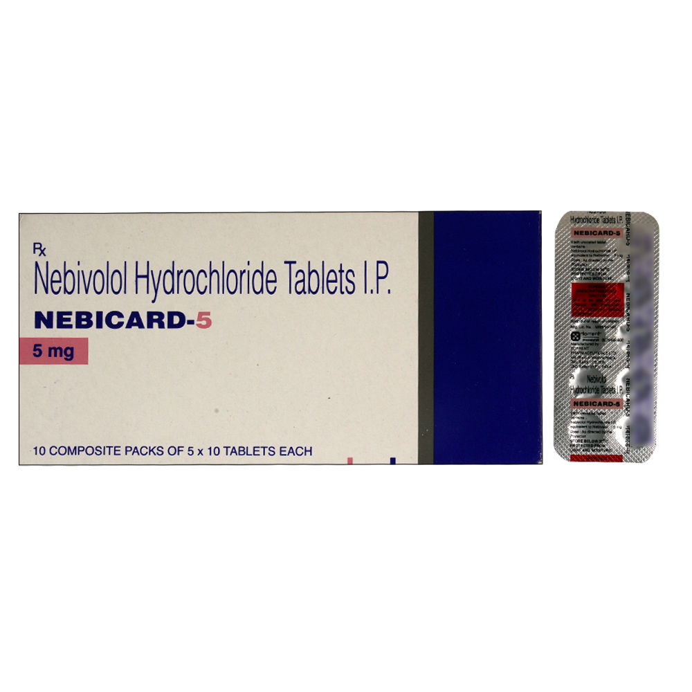 Buy Nebicard 5mg 10 Tablets Online at Best Prices | Wellness Forever